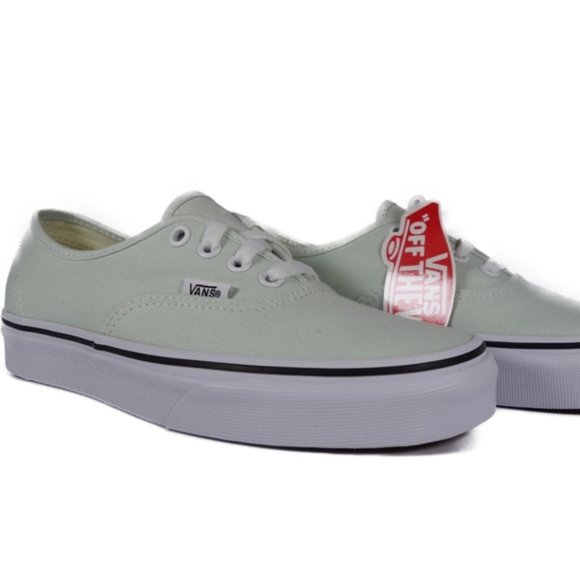 Vans | Shoes | Vans Authentic Blue Flower True White Women | Poshmark